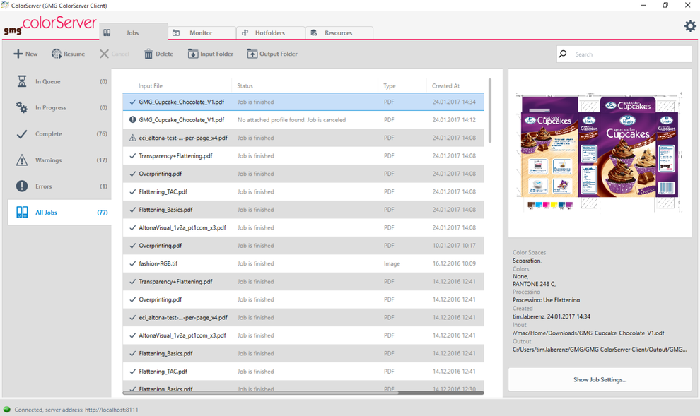 GMG ColorServer